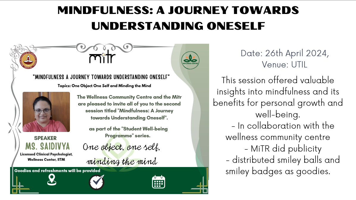 Be Happy: IIT-Madras Happiness Website